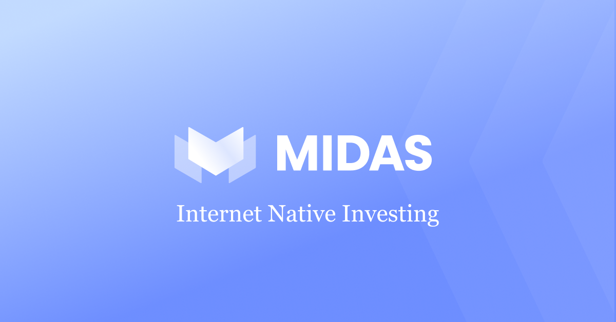 Midas is launching the first suite of internet-native investment products